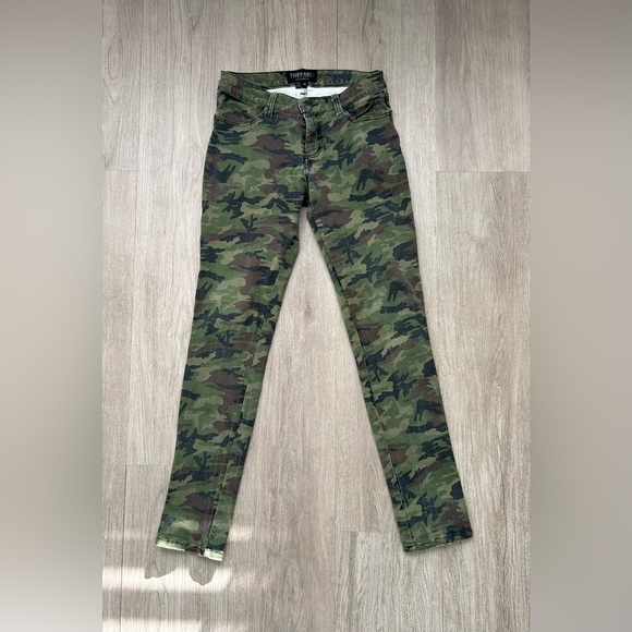 Tripp Nyc Pants Tripp Nyc Skinny Fit Camo Pants Size 3 Poshmark